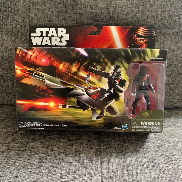 Star Wars | Toys | Star Wars Elite Speeder Bike With Black Stormtrooper ...